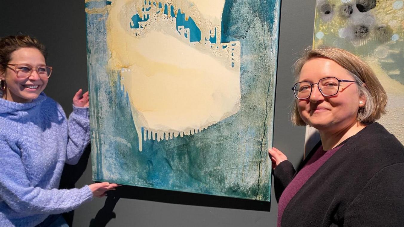 „Liquid Flow“: Justina Jablonska stellt im Alten Schlachthof aus ...