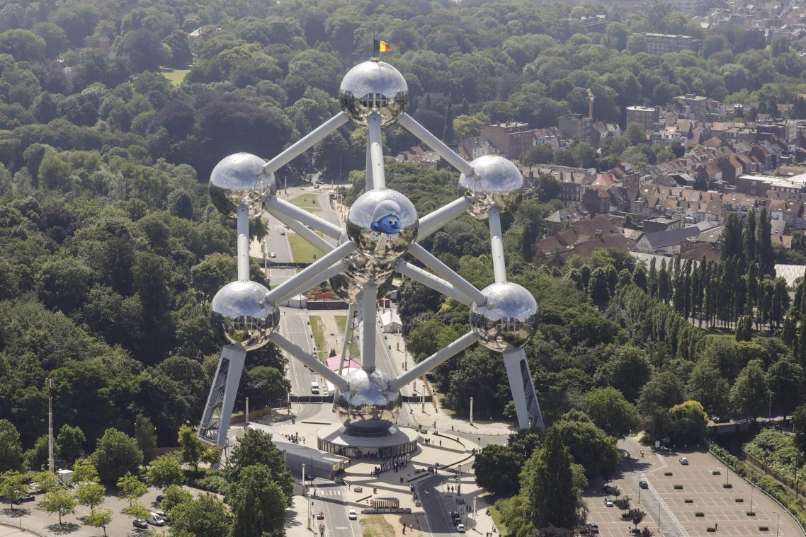 Acht Millionen Besucher im Atomium - GrenzEcho