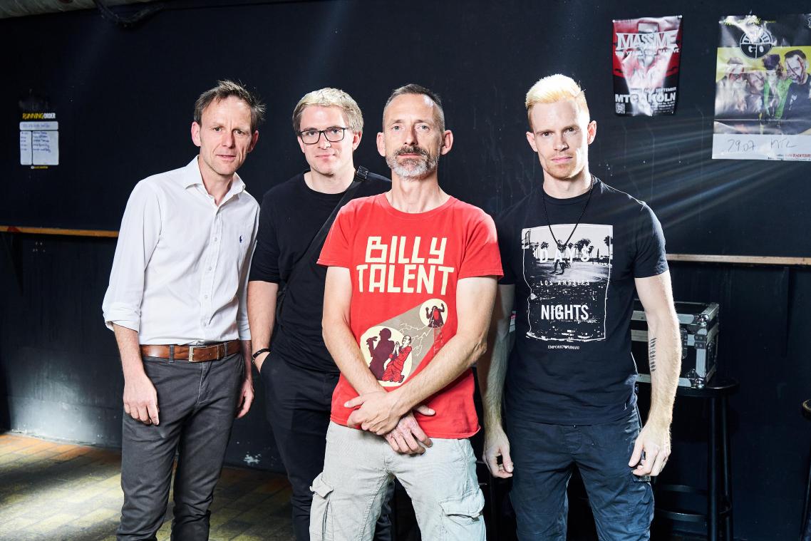 [Video] Ostbelgische Band Novotones gibt Gas in Wuppertal - GrenzEcho