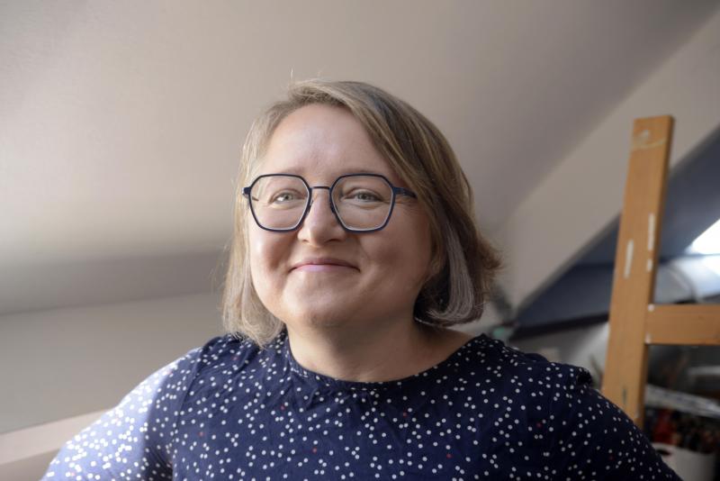 Raerenerin Justina Jablonska malt „innere Landschaften“ in Licht und ...
